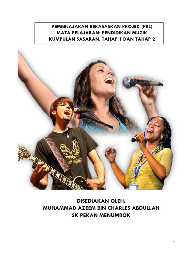 Pbl-Projek Pendidikan Muzik 2024 | PDF