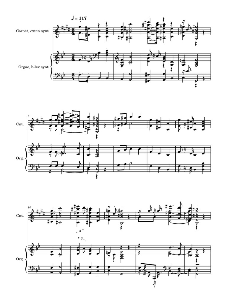 Cornet, Exten Synt | PDF