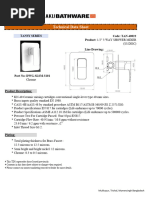 Jaquar ALD-CHR-783N Shower Mixer Specs | PDF
