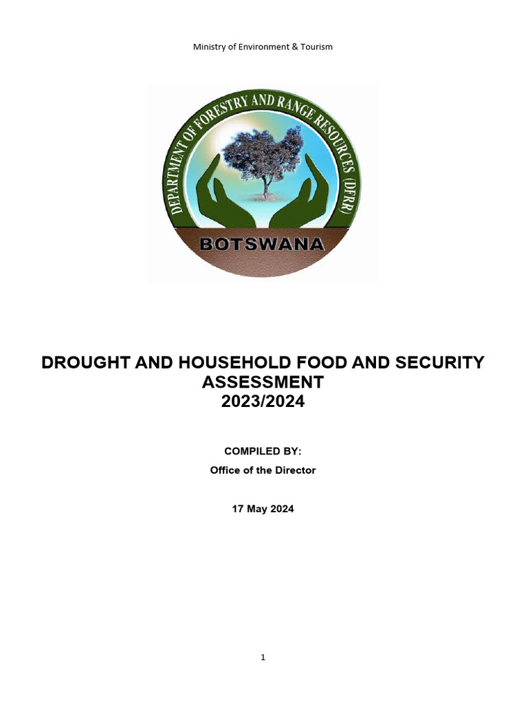 DFRR Dhfs Report May 2024 | PDF | Wildfire | Drought