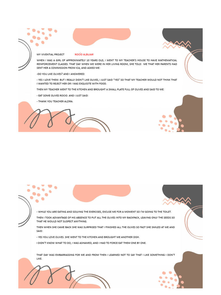 Vivential Project - Writing | PDF | Lifestyle