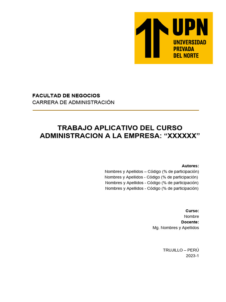 Caratula Upn 2024 | PDF