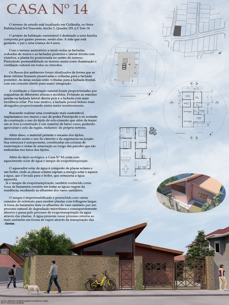 Prancha Casa Sustentável A1 | PDF