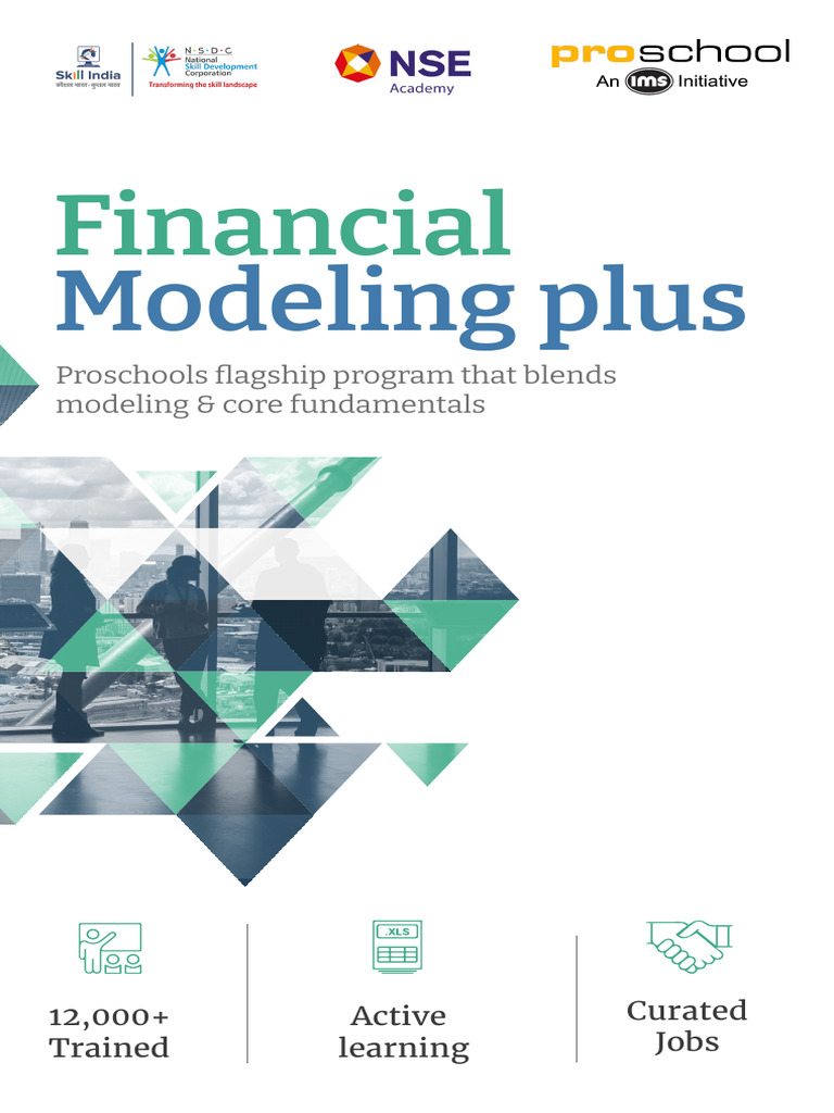 Financial Modeling Plus Brochure | PDF | Valuation (Finance ...