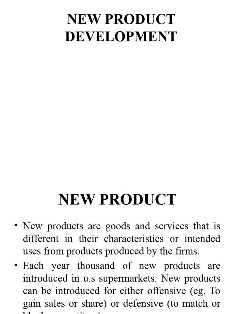 New Product Development Strategies | PDF | Marketing | Goods