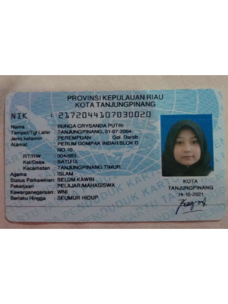 Ilmu Pemerintahan - KTP - Bunga Crysanda Putri | PDF