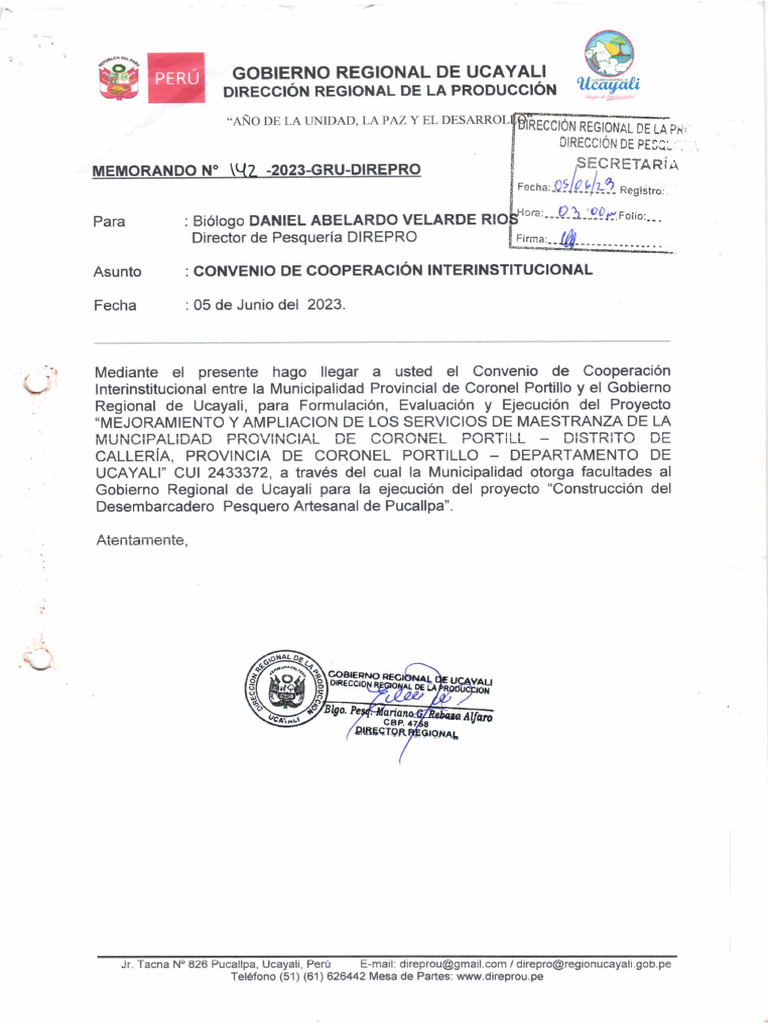 Convenio de Cooperacion Interinstitucional | Descargar gratis PDF | Justicia | Crimen y violencia