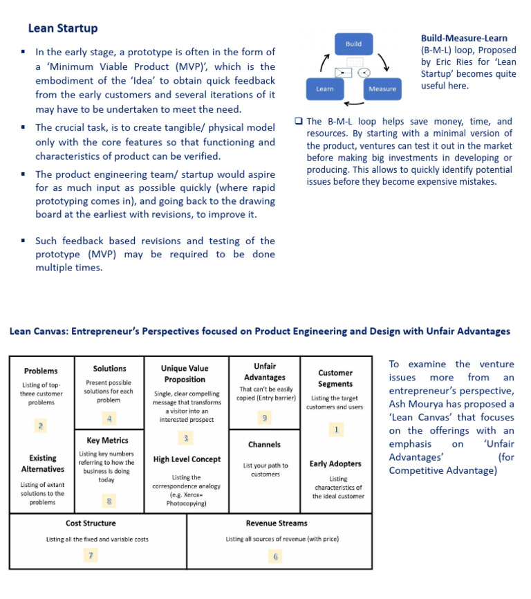 Lean Startup and Lean Canvas | Download Free PDF | Lean Startup ...