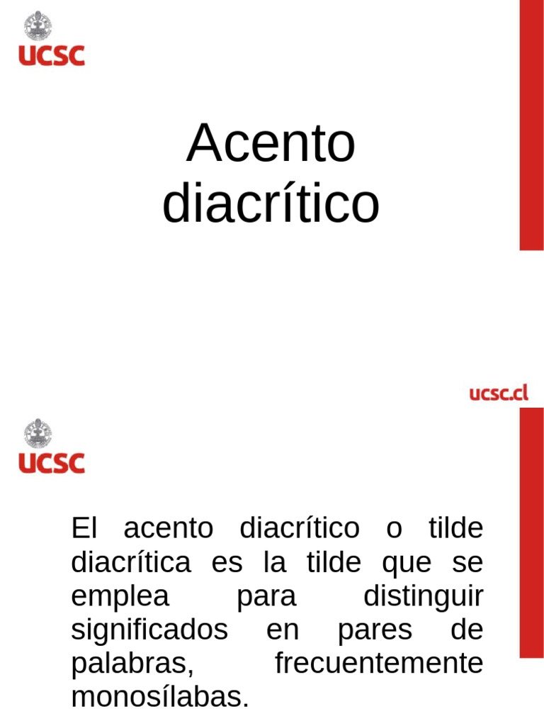 Acento Diacrítico en Español: Uso y Ejemplos | PDF | Sustantivo | latín