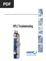 HPLC Dead, Dwell, & Extra Column Volume Explained | PDF | High ...