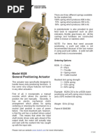 Masoneilan 71 Domotor | PDF
