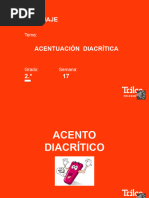 Ejercicios de Acento Diacrítico | PDF