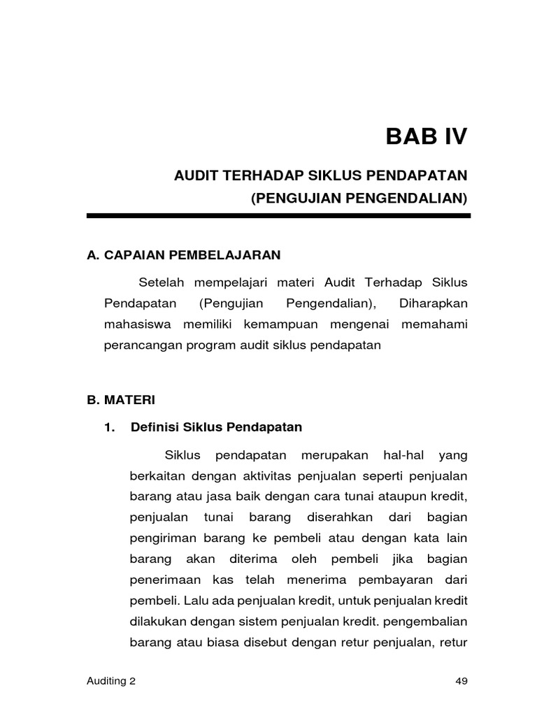 22SAK0183 - AUDITING 2 - Part4 | PDF | Bisnis | Hukum