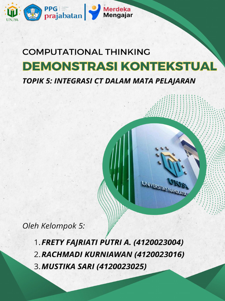 Rachmadi Kurniawan. Demonstrasi Kontekstual. CT. T5 | PDF