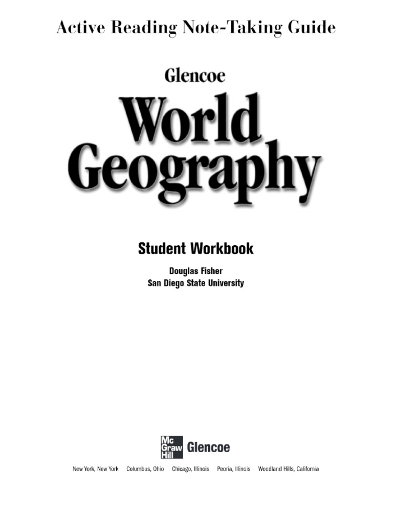 Glencoe World Geography Georgia Workbooks (PDFDrive) | PDF