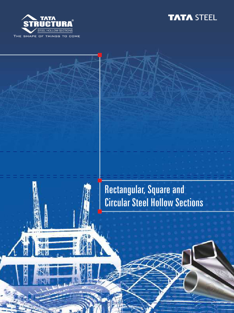 Tata Structura Steel Hollow Sections Guide | PDF | Materials