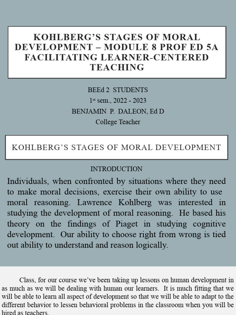 Kohlbergs Stages of Moral Development_5a2ce7f5dcded42fd4bf2b01f16919c0 ...