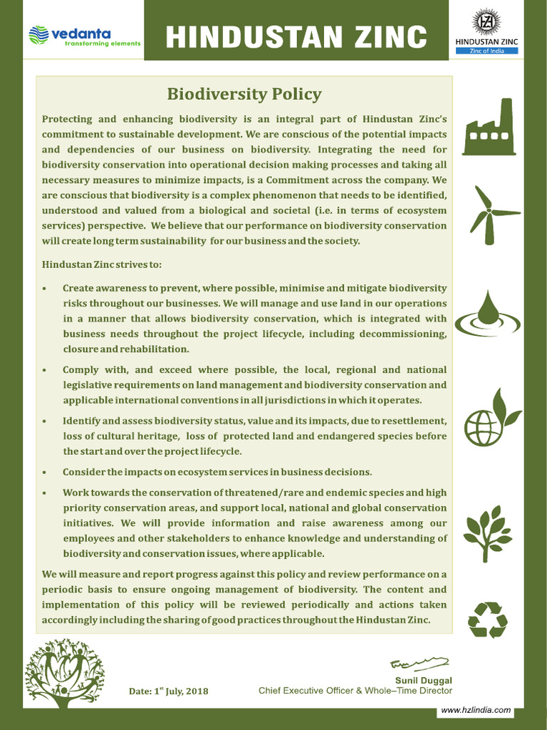 Biodiversity-Policy-1 | PDF