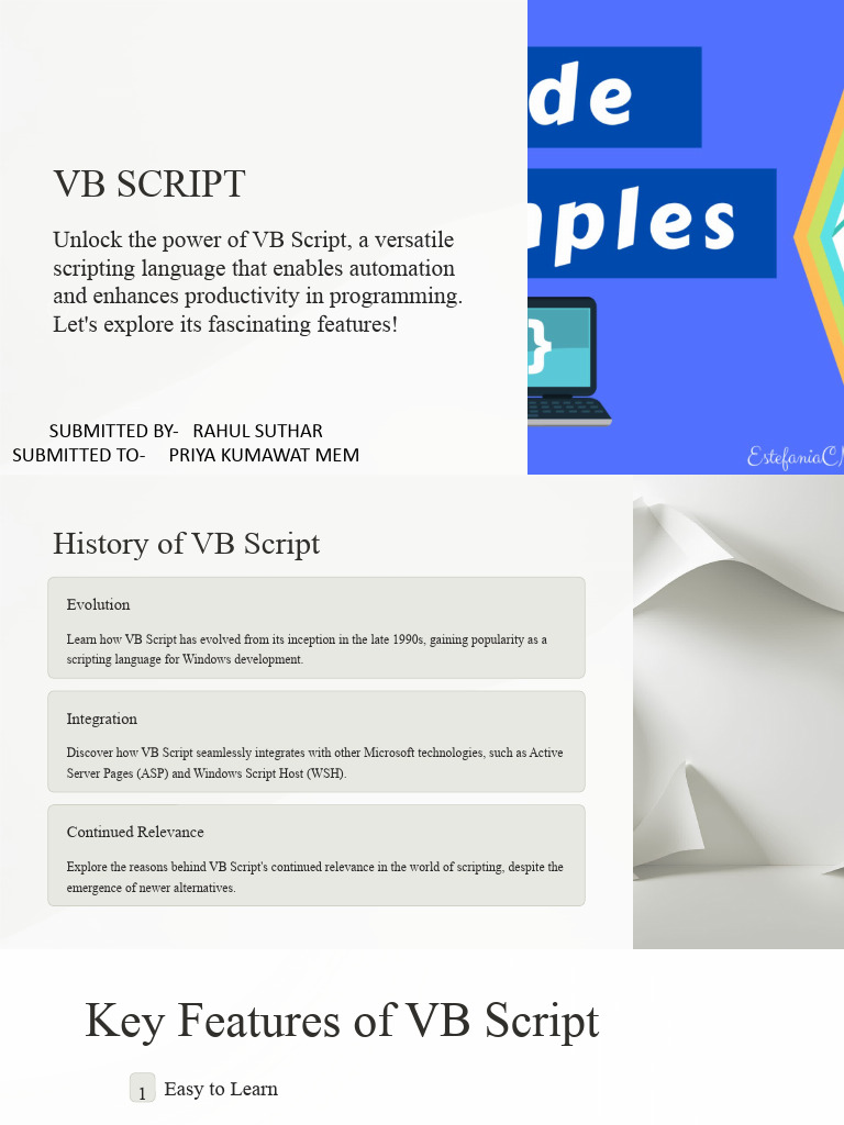 Vb-Script Ass 3 | PDF | Software Development | Software Engineering