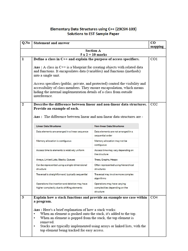 CPP SP Solutions | Download Free PDF | Inheritance (Object Oriented Programming) | Computer Data