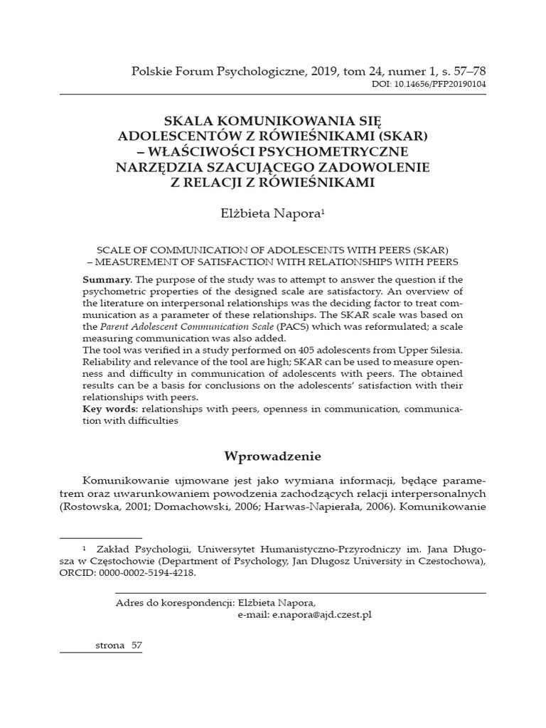 PFP20190104 Napora | PDF