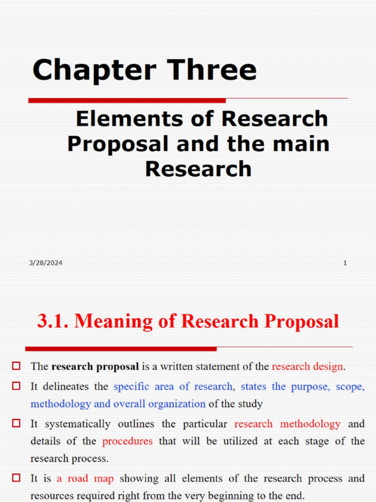 Research Method Chapter 3 | PDF | Teaching Methods & Materials