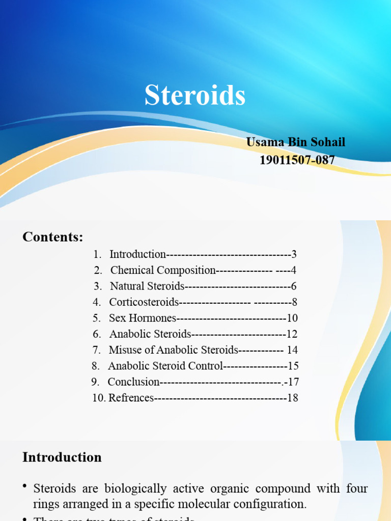 Steroids 1 | PDF | Steroid | Doping In Sport