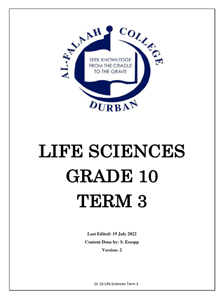 LS Term 3 2023 | PDF | Soil | Greenhouse Effect