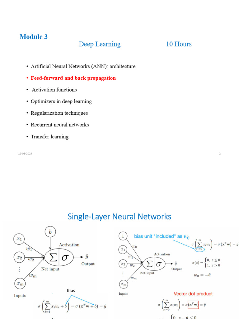 Deep Learning: Neural Networks Overview | PDF | Artificial Neural Network | Learning