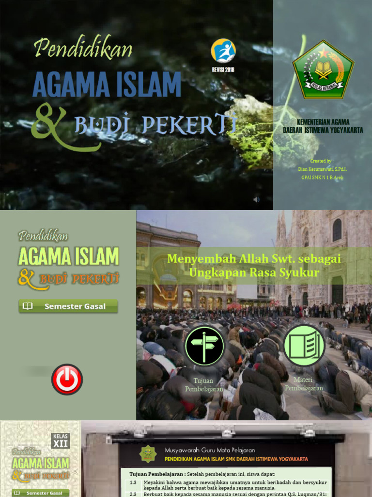 KD. 3.24 Menyembah Allah SWT Sebagai Ungkapan Rasa-Yukur | PDF ...