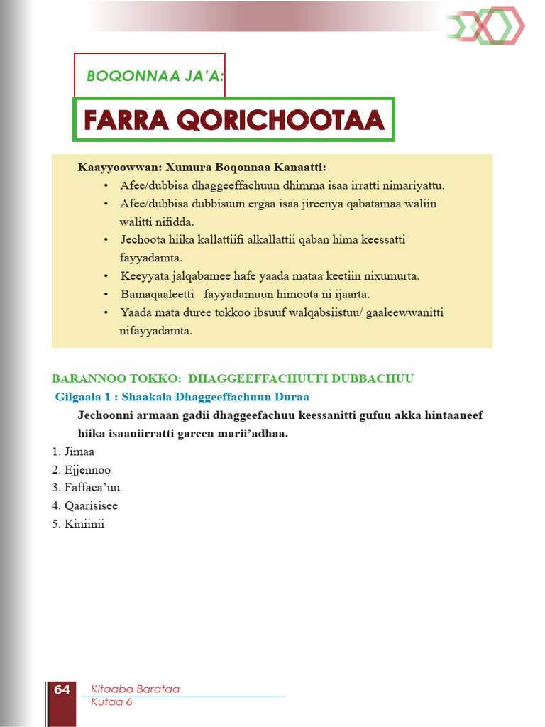 Kutaa 6ffaa | PDF