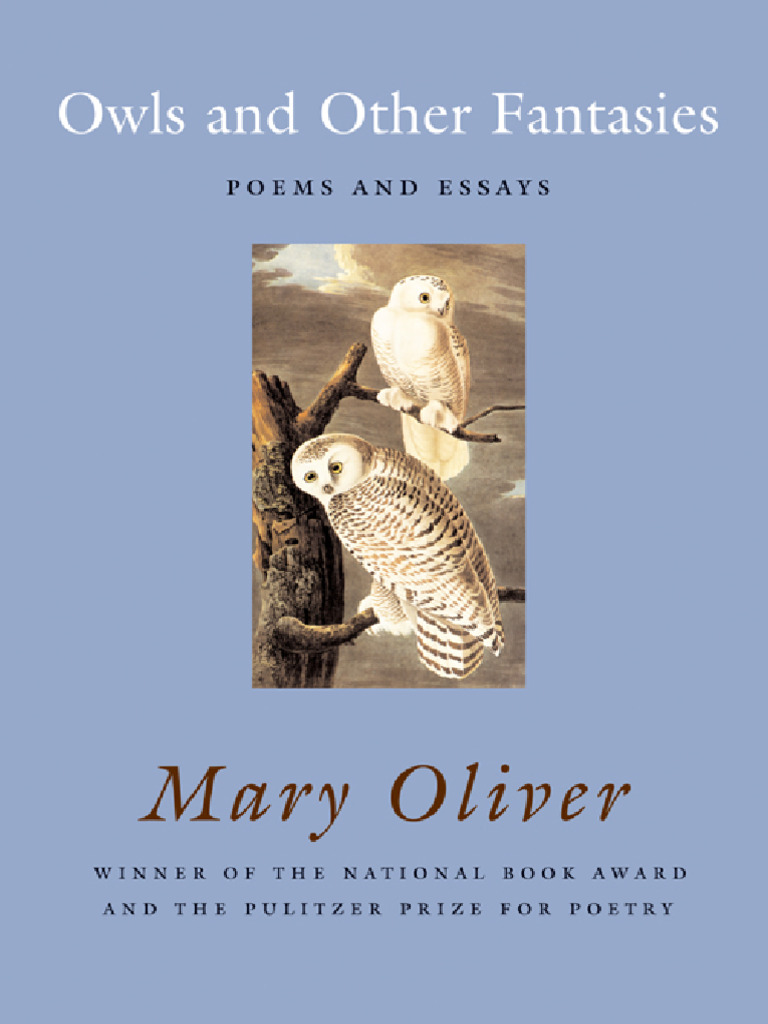 Mary Oliver's Owls: A Poetic Exploration | PDF | Owl