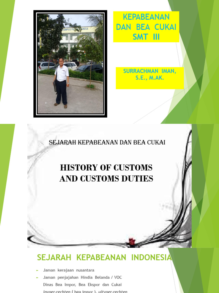History of Customs | PDF