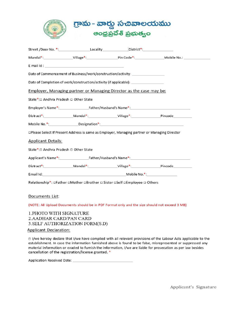 LABOUR LICENCE APPLICATION - Page-0002 | PDF