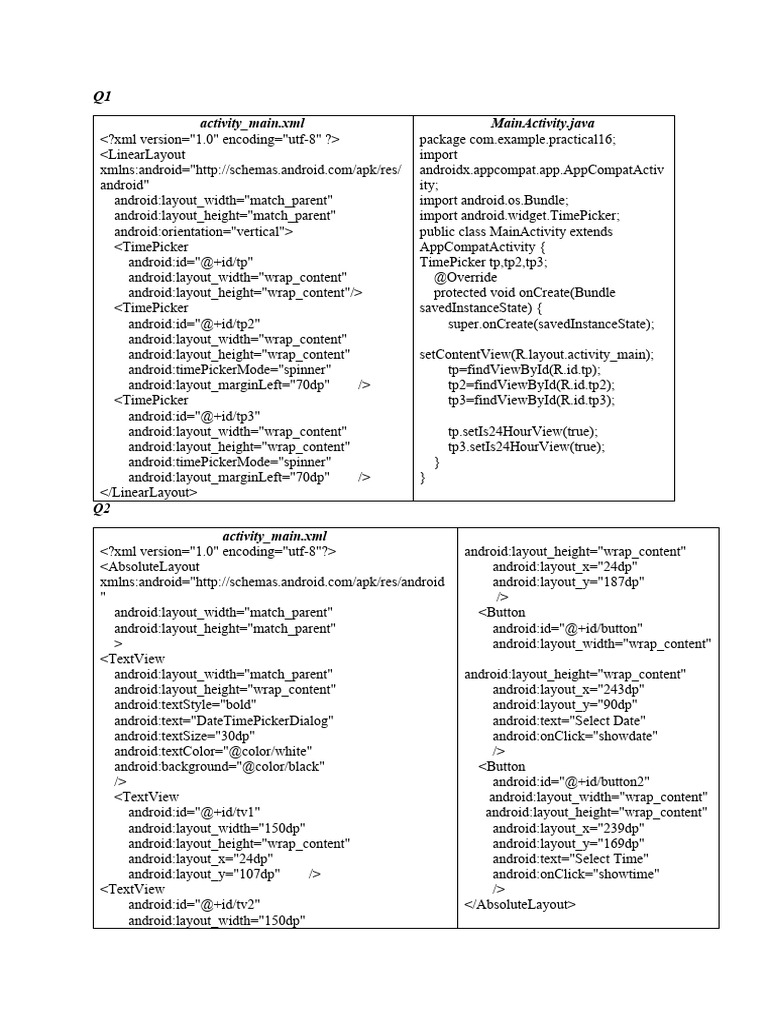 Practical 16 | PDF | Android (Operating System) | Smartphone