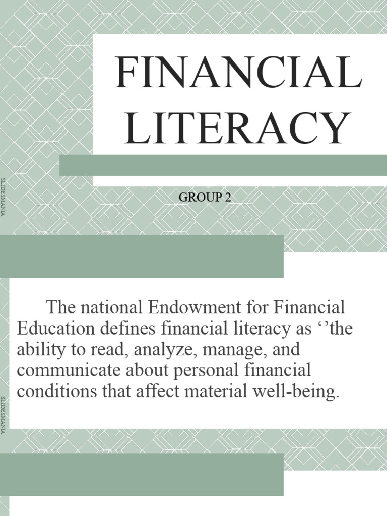 Financial Literacy G2 | PDF | Financial Literacy | Literacy