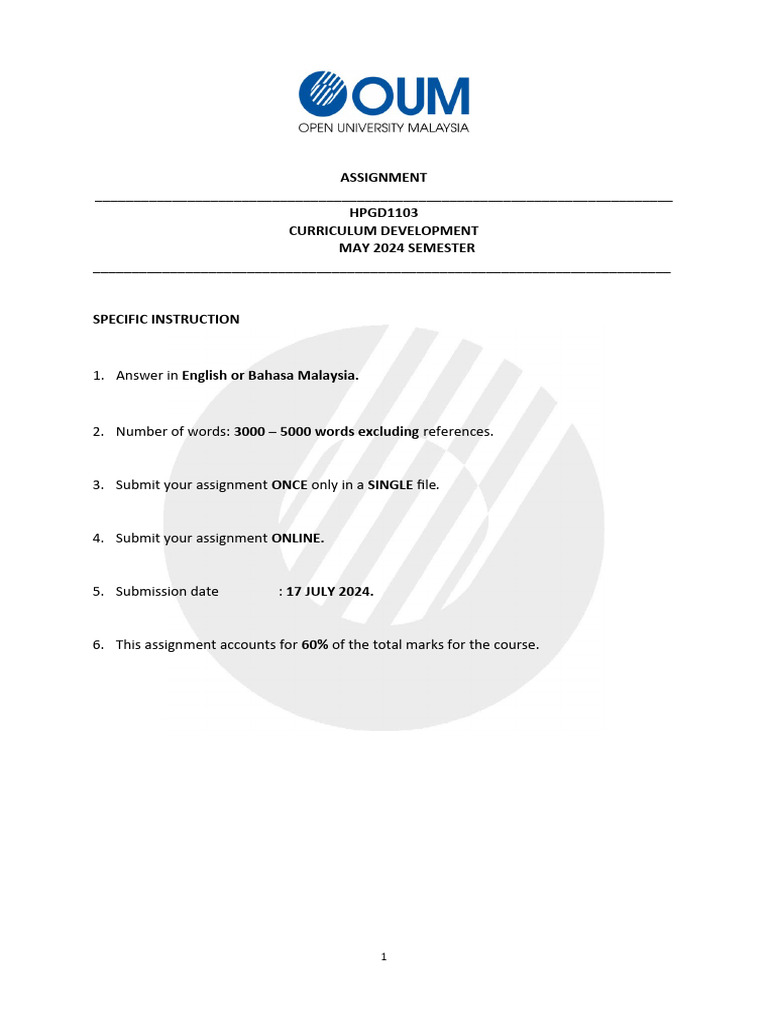 Curriculum Development Assignment Question | PDF | Curriculum | Teachers