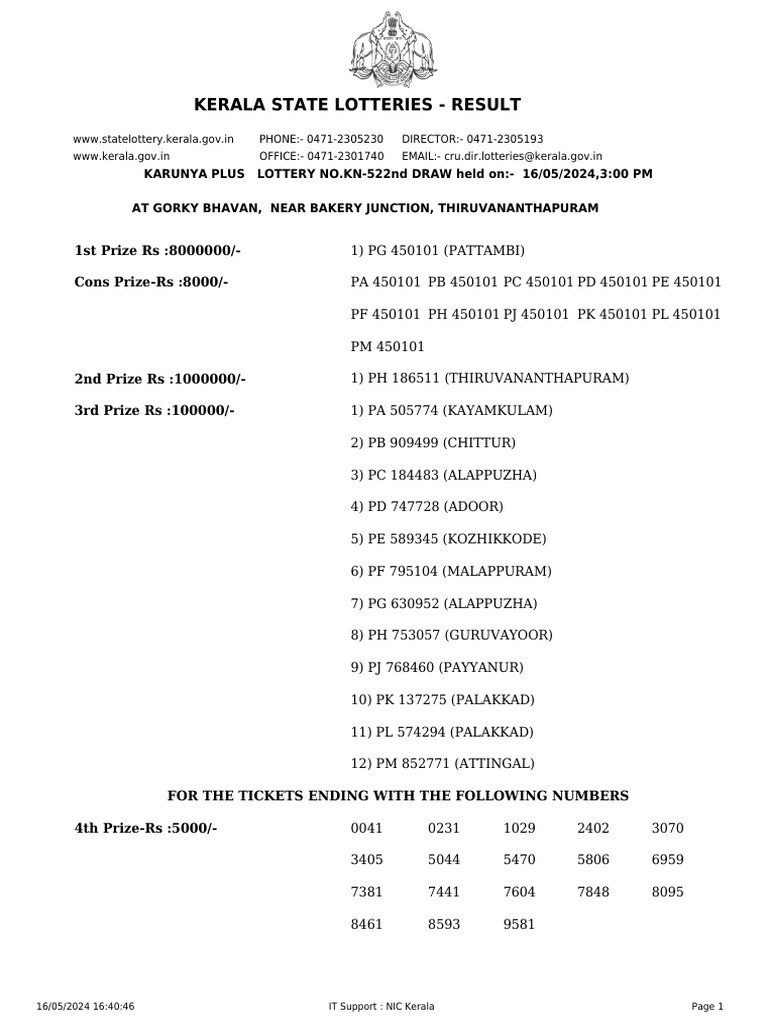 KN-522 | PDF | Gambling Games