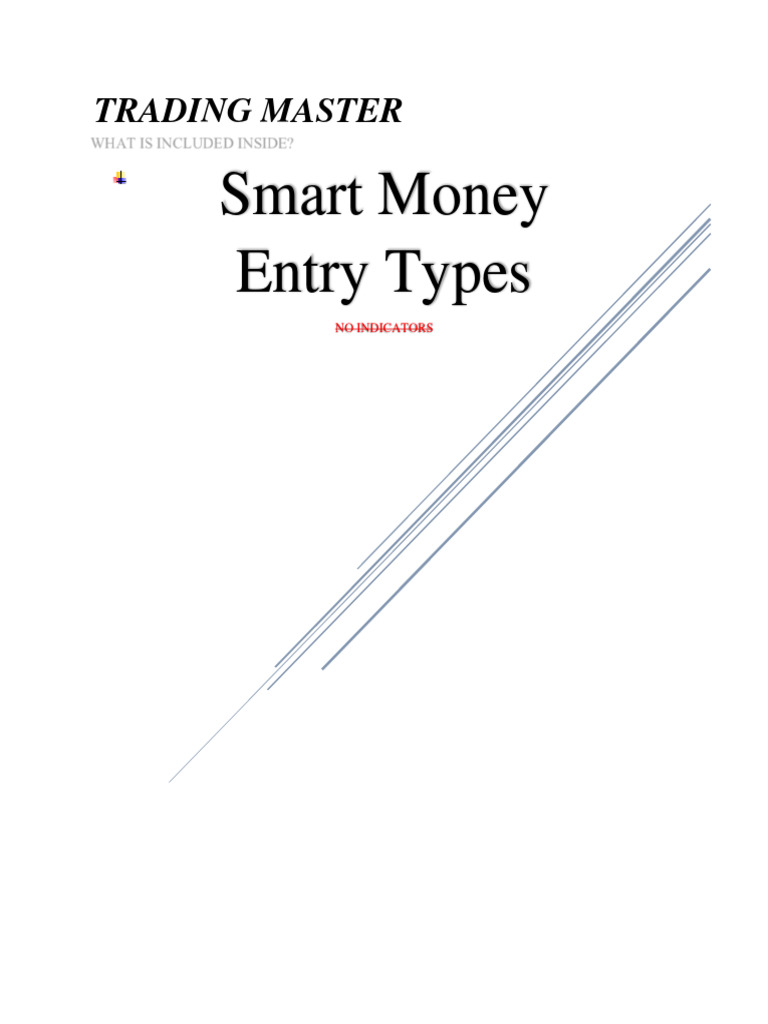 TRADING MASTER SMC ENTRY TYPES | PDF | Hedge (Finance) | Market Maker