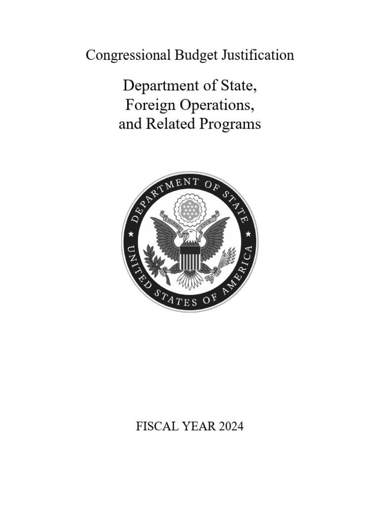 Fy 2024 CBJ Final - 3.10.23 9am | PDF | United States Agency For ...