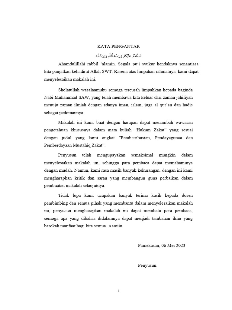 Pengertian dan Golongan Mustahiq Zakat | PDF