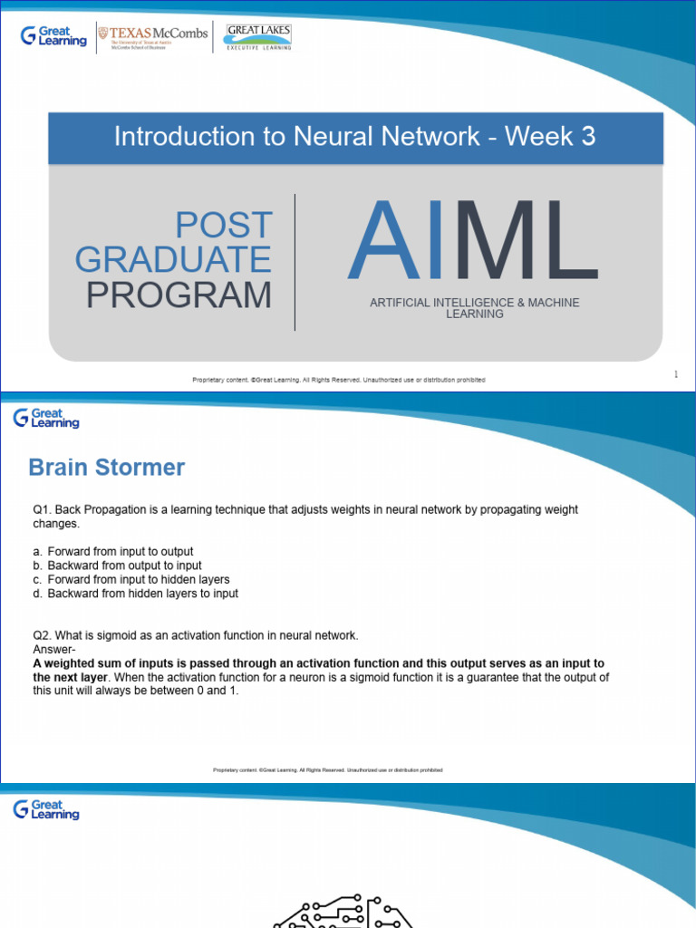 ITNN Week3 | PDF | Artificial Neural Network | Theoretical Computer Science