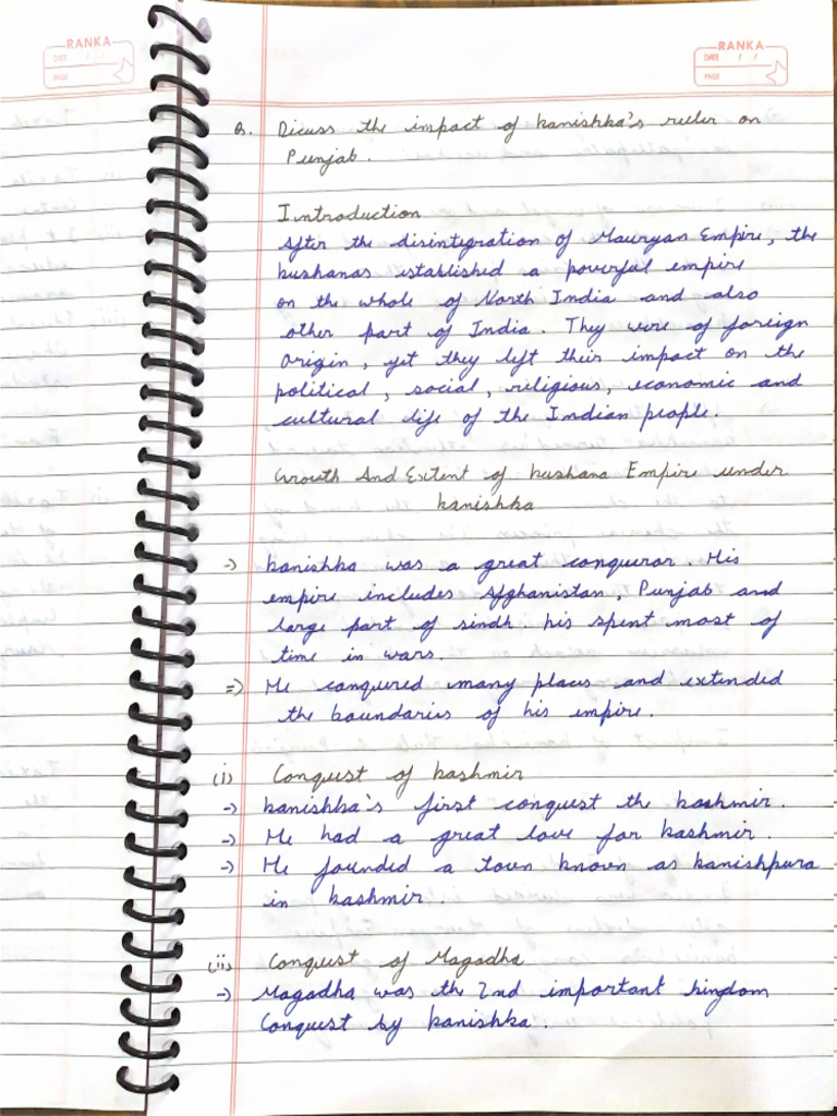 Impact of Kanishka's Rule On Punjab? | PDF