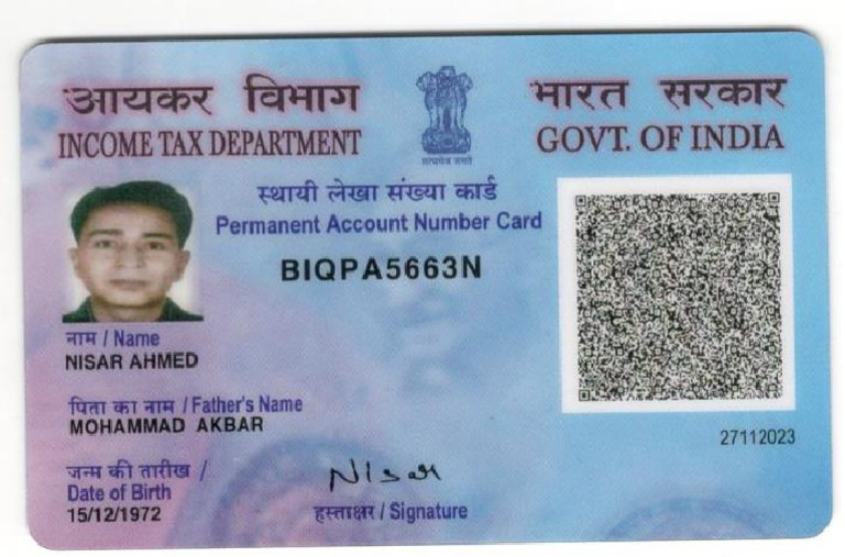 Pan Card | PDF