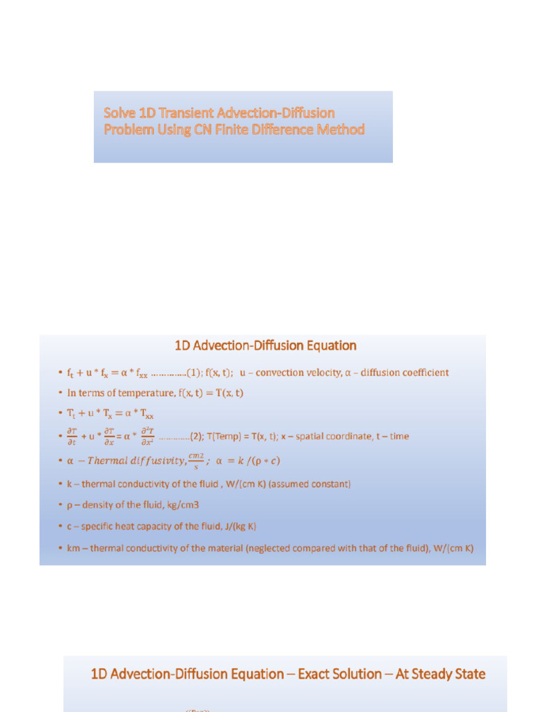 ID ADE Solve For CN Method | PDF