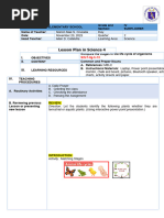 Matatag-ADORA Lesson-PLan-Science-4-Q2 | PDF | Butterfly | Pupa