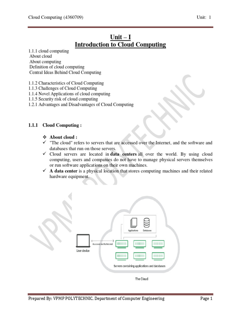 U1cc Updated-Np | Download Free PDF | Cloud Computing | Computing