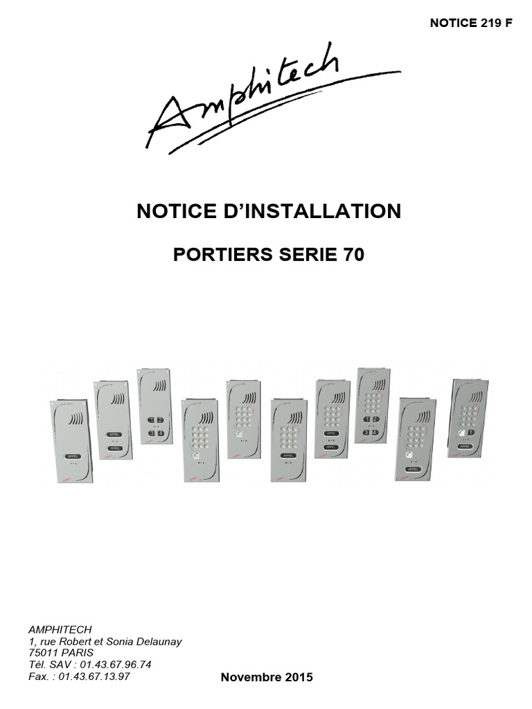 Amphitech ptc70 | PDF | Clavier d'ordinateur | Téléphone