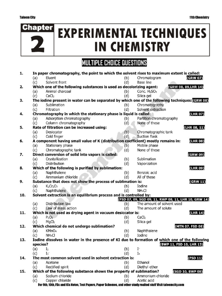 11th Chemistry CH-2 | PDF