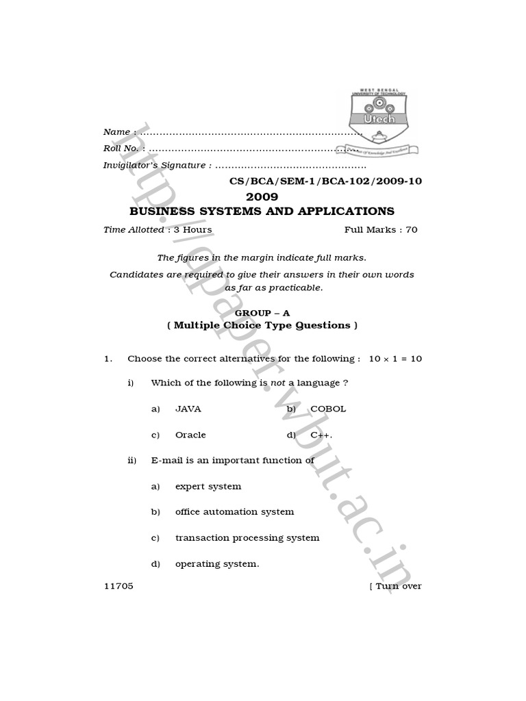 Bsa 2009-1 | PDF | Teaching Methods & Materials | Computers